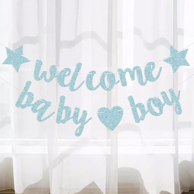 Banderin Welcome Baby Boy – Baby Momys store